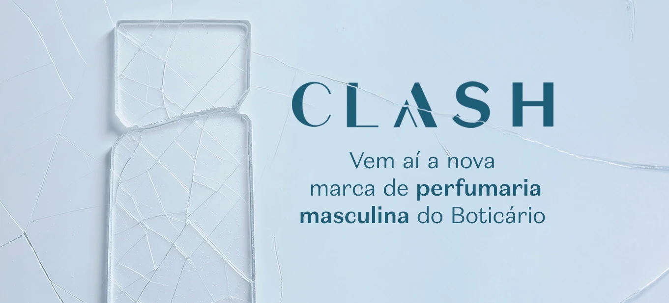 O Boticário lança Clash: Amostra Grátis da nova fragrância masculina ...